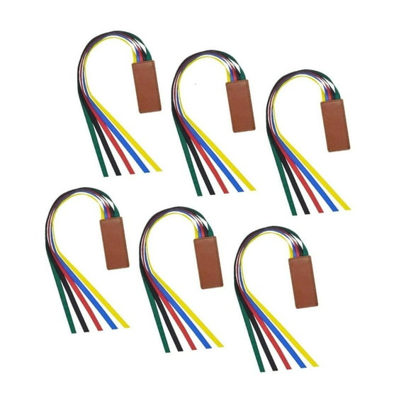 2/4/6Pcs Religious Inspired Bookmarks Leather Bible Bookmarks with ...