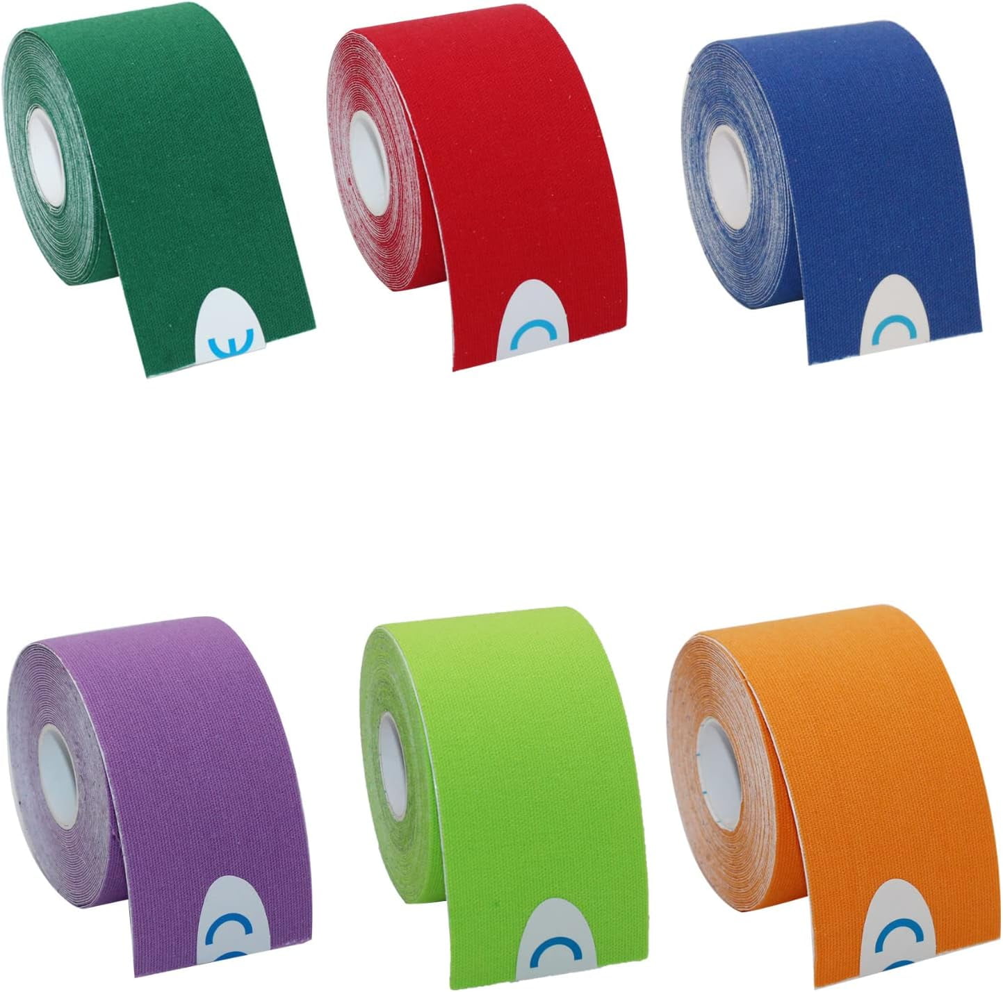 2/4/6Rolls Waterproof Breathable Kinesiology Tape, Athletic Elastic ...