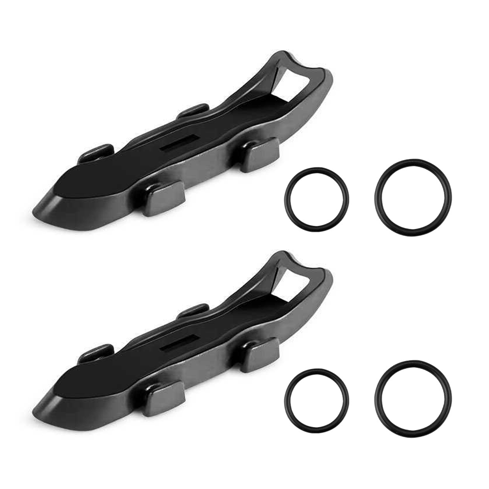 2/4/8 Sets Magnetic Fishing Lure Hook Holder with Rubber Rings Bait ...