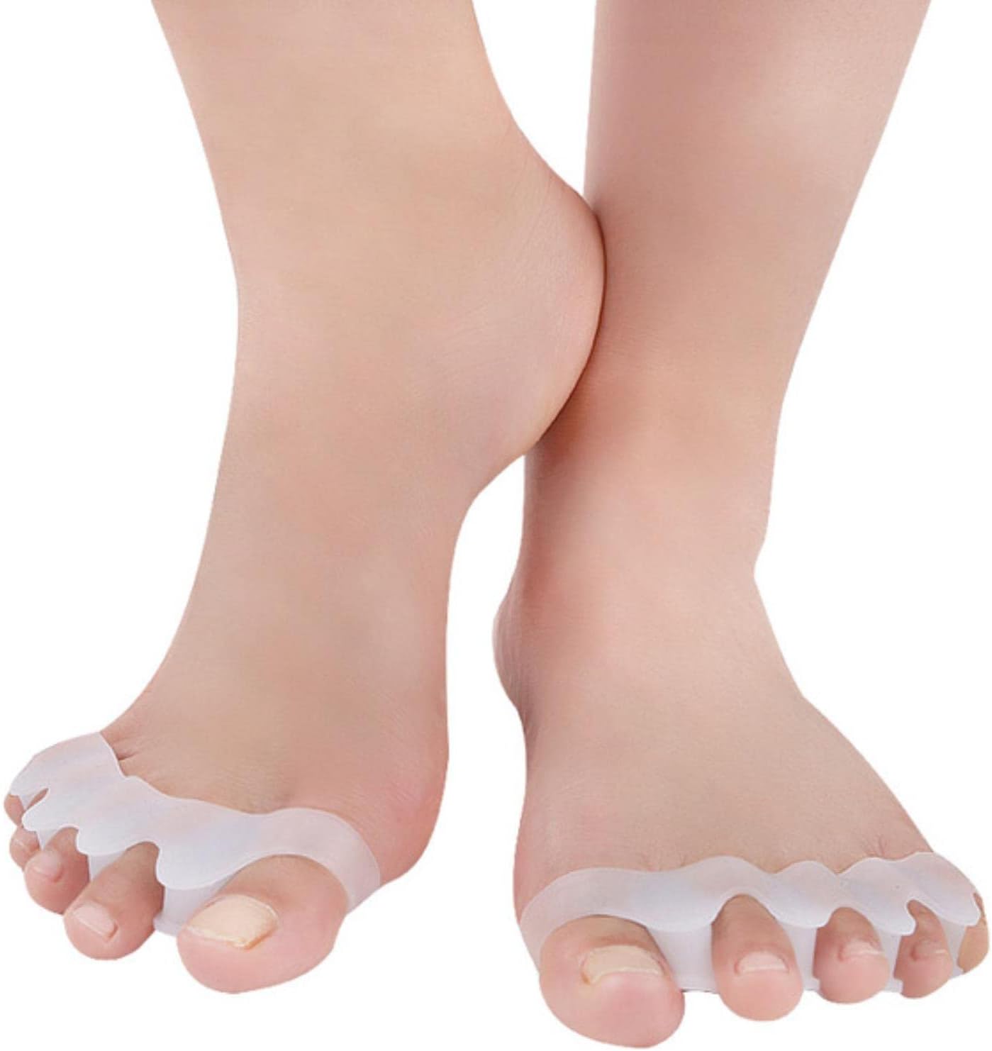 2/4/8Pcs Gel Toe Separator Restore Toes to Original Shape Bunion Corrector for Hallux Valgus ...