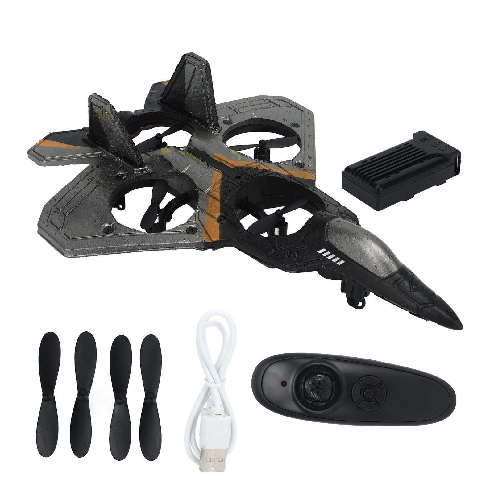 2.4 GHz Kids RC Glider Model LED Light Stable Flight Remote Control ...