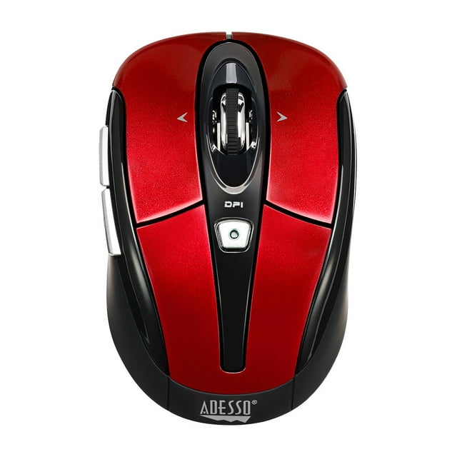2.4 GHz Wireless Programmable Nano Mouse, Red - Walmart.com