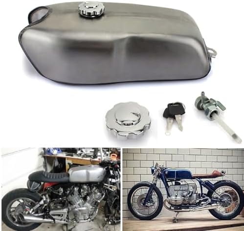 2.4 Gallon 9L Cafe Racer Gas Fuel Tank for Honda for Suzuki for for BWM ...