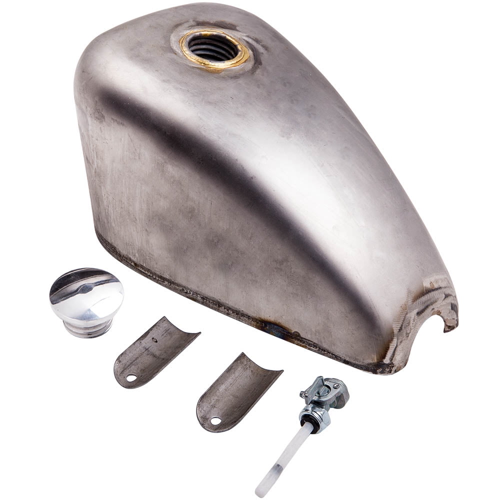 2.4 Gallon Gas Fuel Tank Direct Mount for Harley Sportster Ironhead ...