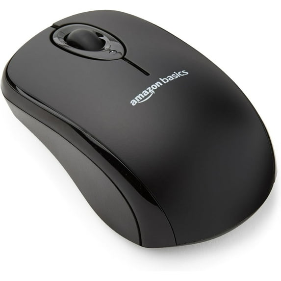 2.4 Ghz Wireless Optical Computer Mouse with USB Nano Receiver, Black ...