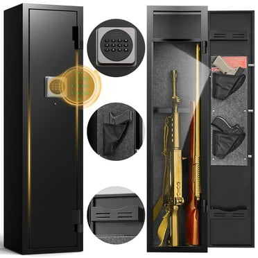 KAER 2-3 Gun Safe, Assembled Rifle Safe for Multi-Function, Quick ...