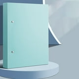 Under $2 4 Hole Punched Folder, 2-Ring Flipchart File Organizer - Heavy ...