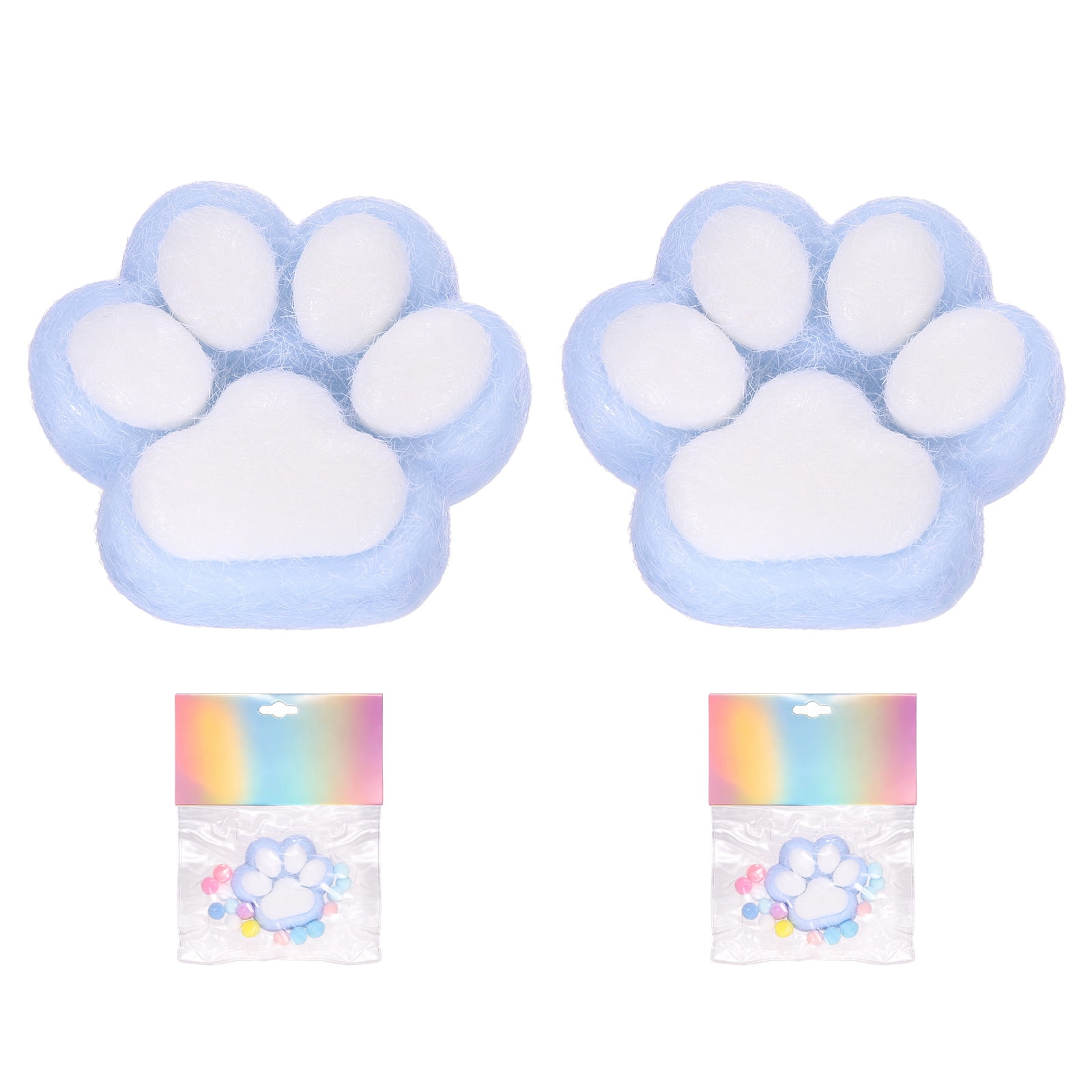 2.4 Inch Cat Paw Squeeze Toy, Cute Cat Paw Sensory Toy Soft Funny ...