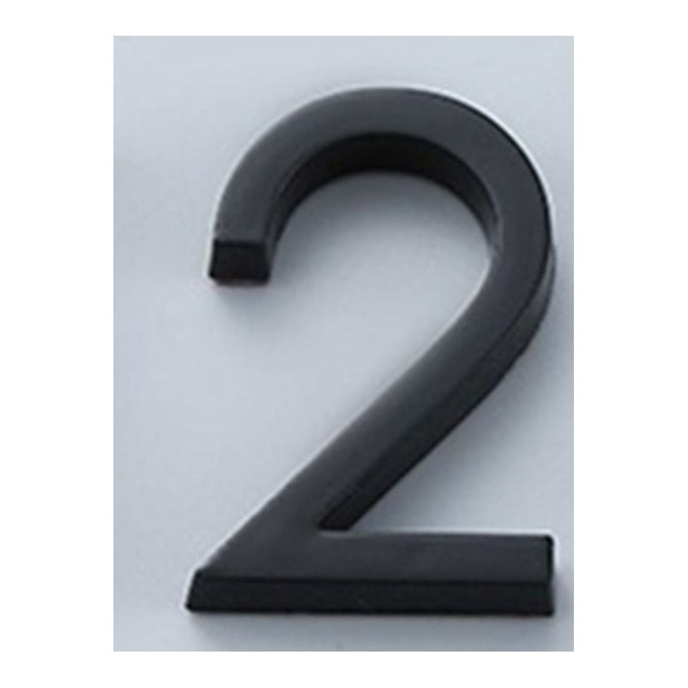 2.4 Inch High House Numbers 0-9, Self-Adhesive 3D Mailbox Numbers Door ...