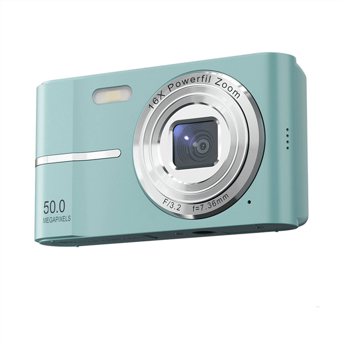 2.4 Inch Retro Digital Camera 4K HD Small Portable CMOS Mini 50MP 16x ...