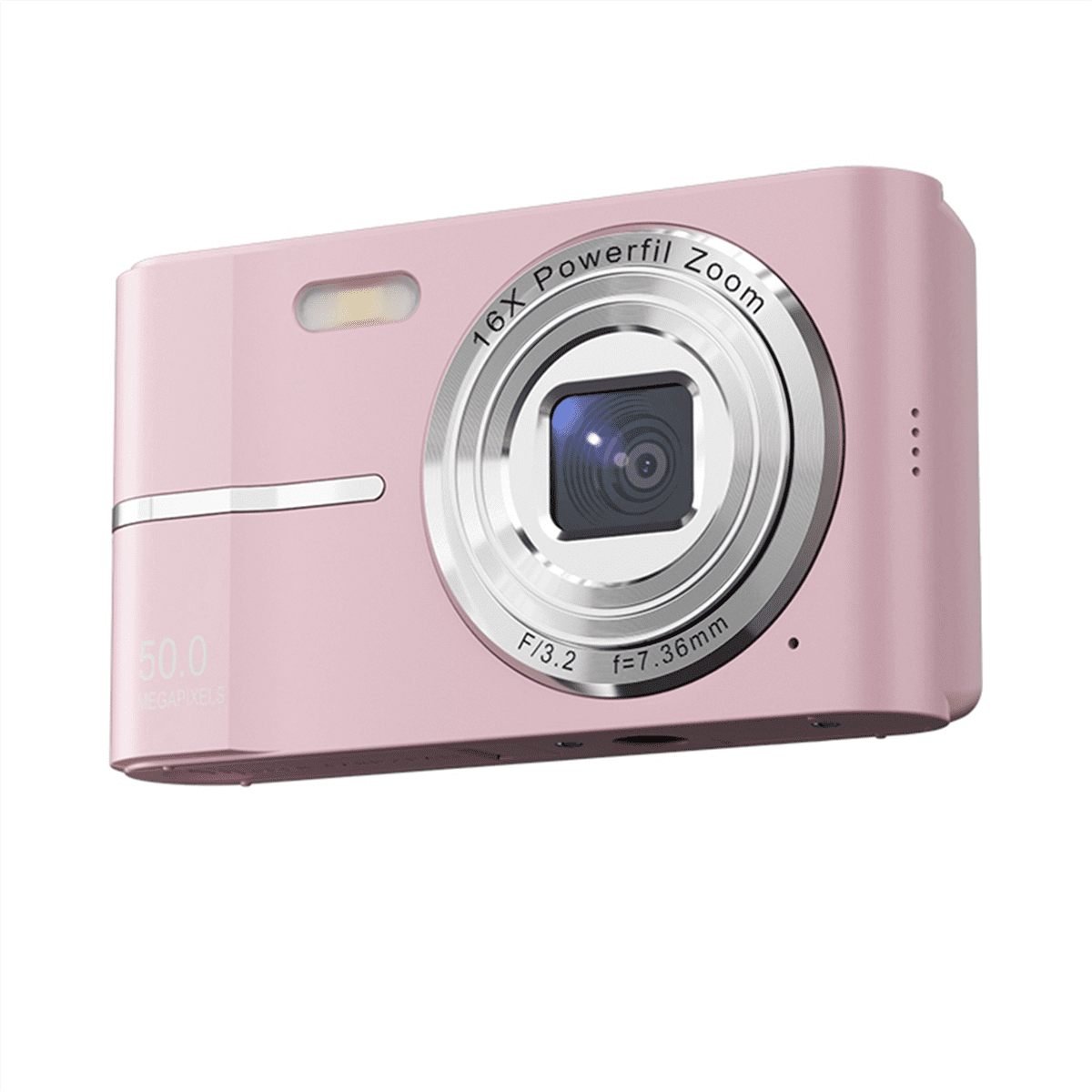 2.4 Inch Retro Digital Camera 4K HD Small Portable CMOS Mini 50MP 16x ...