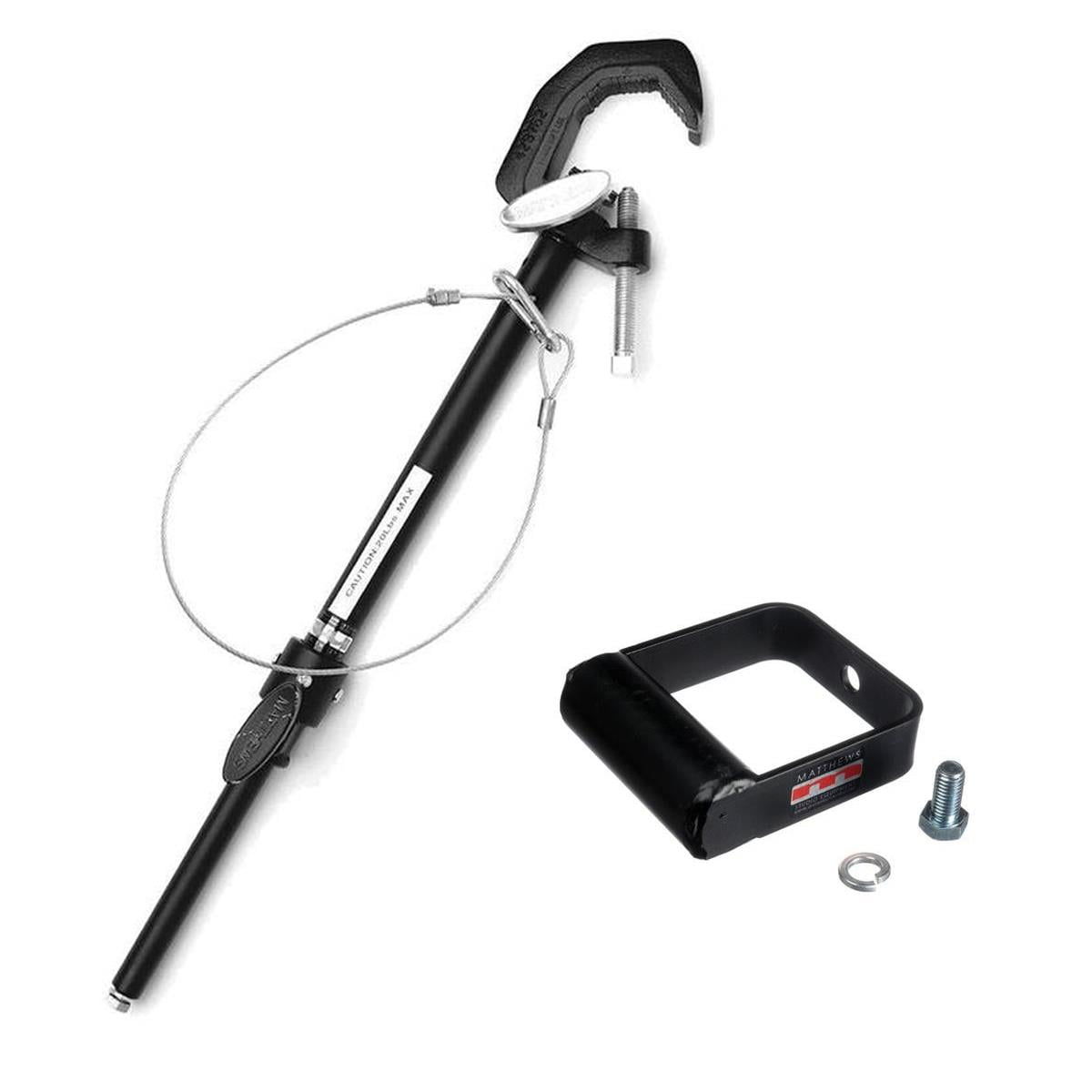 Matthews 2-4' Lightweight Telescoping Hanger and Pipe Clamp, Bundle ...