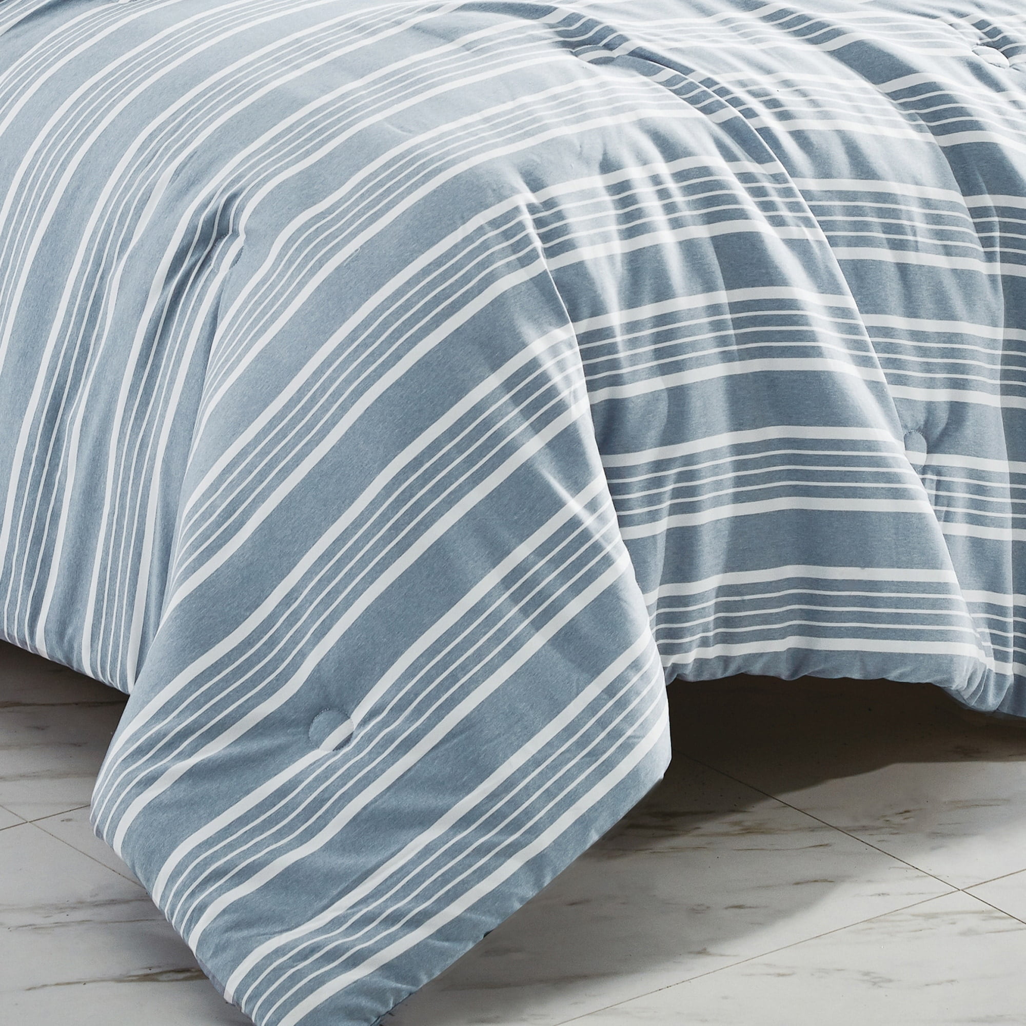 Wellco Bedding Comforter Set Bed In A Bag - 7 Piece Luxury JUDA yarn ...