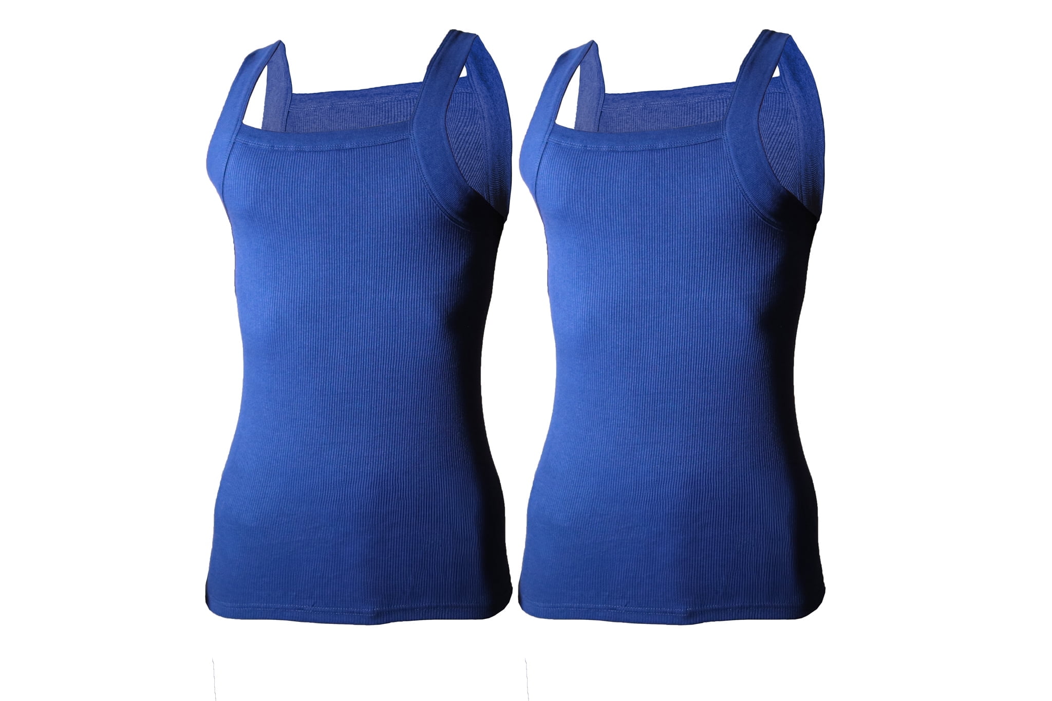 2-4 Packs Men's G-unit Style Cotton Tank Tops Square Cut Muscle Rib A ...