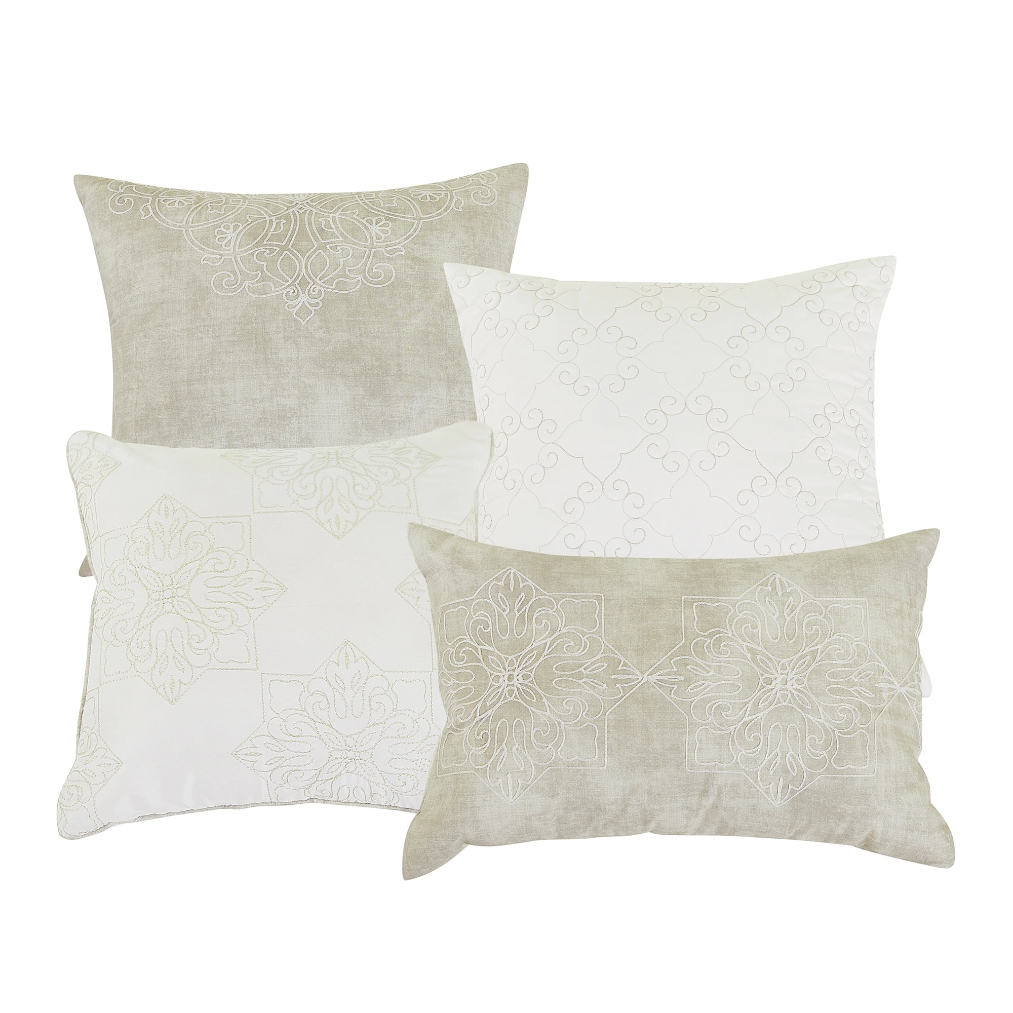 Wellco Bedding Comforter Set Bed In A Bag - 7 Piece Luxury Hiroya ...