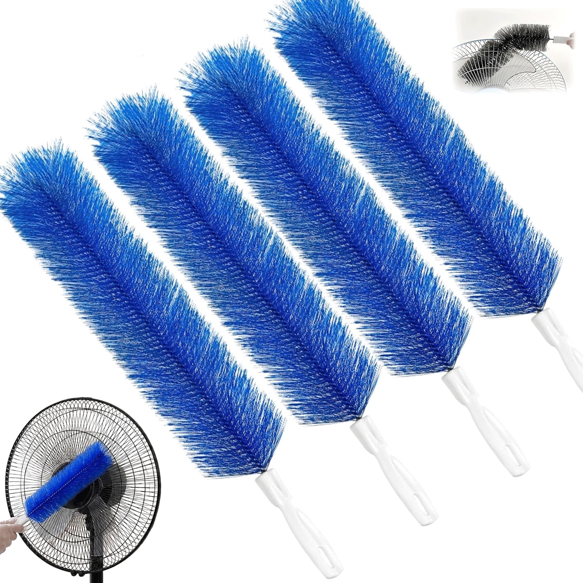 2/4 Pcs Bendable Microfiber Head, Reusable Dust Remover Tool, Flexible ...