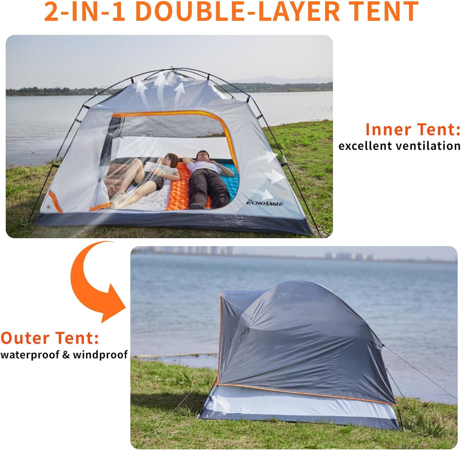 2/4 Person Camping Tent - Walmart.com