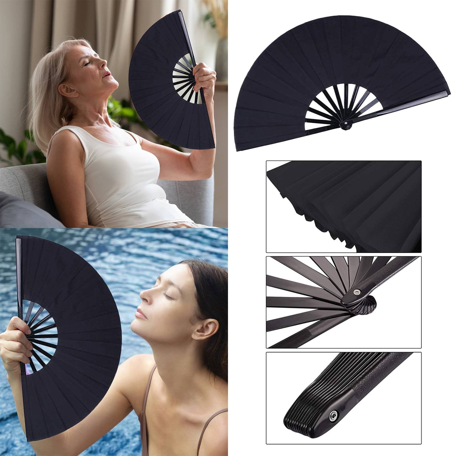 2/4 Set Clacking Fans For Line Dancing, Line Dance Popping Fan, 13X25 ...