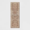 2'4"x7' Caravan Geometric Woven Runner Tan - Threshold - Walmart.com
