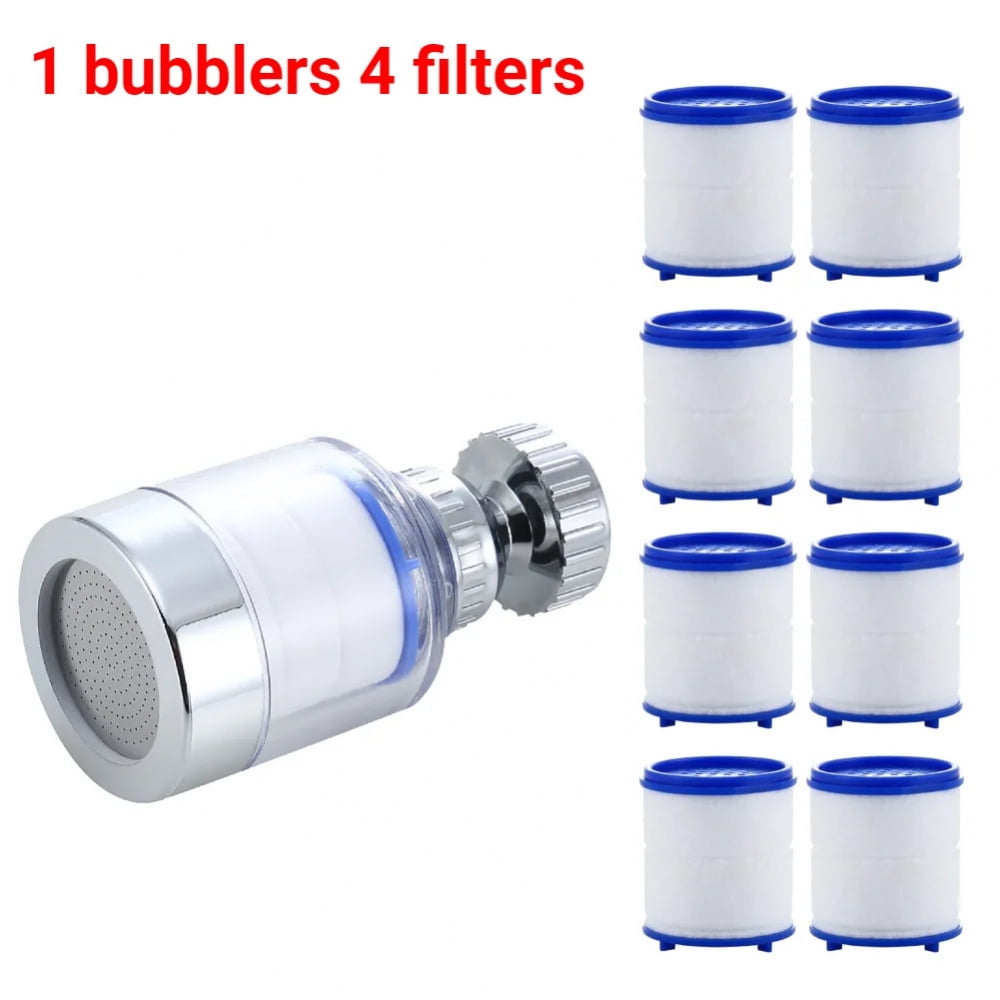 2-40PCS Faucet Water Filter 360 Degree Rotating Splash Filters Remove ...