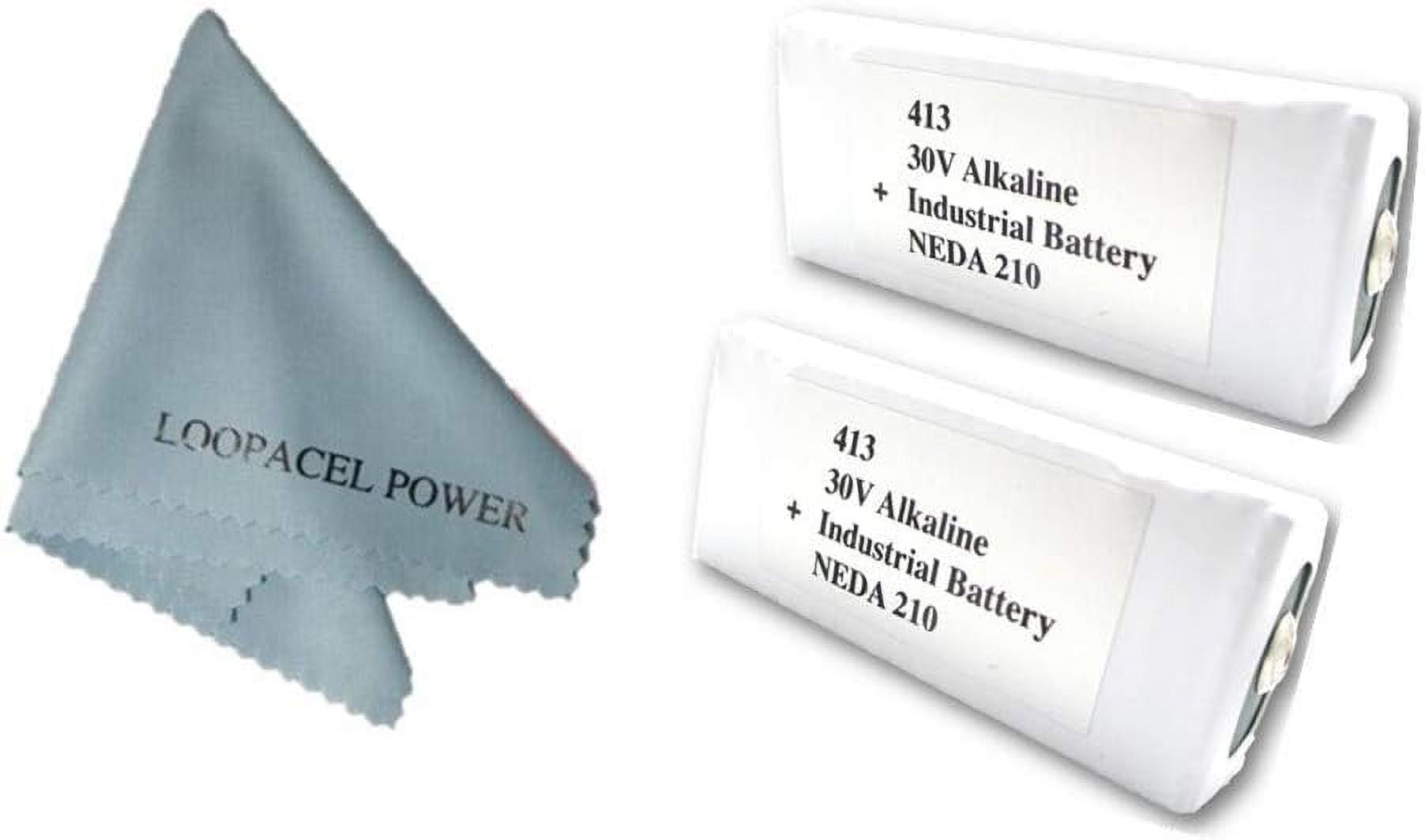 2 413 30V Industrial Battery NEDA 210 Cloth - Walmart.com