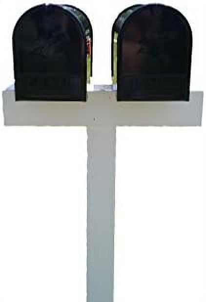 2, 42-in x 26-in White Vinyl Mailbox Post Sleeve (mailboxes not ...