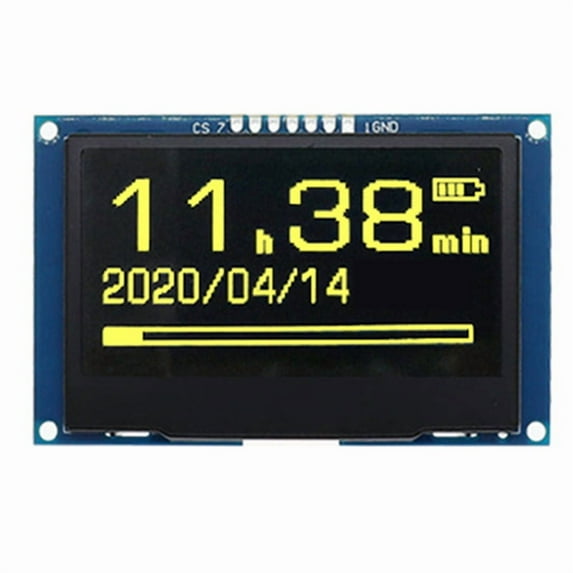 2.42Inch OLED Display Module 128x64, SSD1309 SPI Serial Interface, High ...