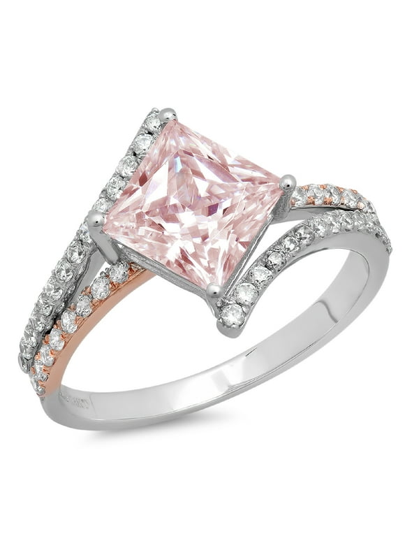 Pink Princess Cut