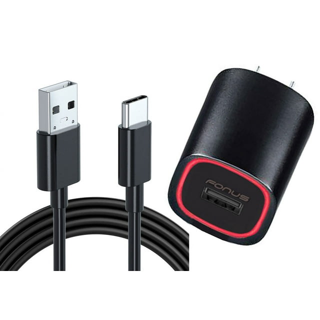 2.4A Home Charger for Samsung Galaxy A55/A35/A25 5G - USB Cable TYPE-C ...