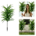 2.4FT Outdoor Garden Potted Flower Arrangement Designs Artificial Tree ...