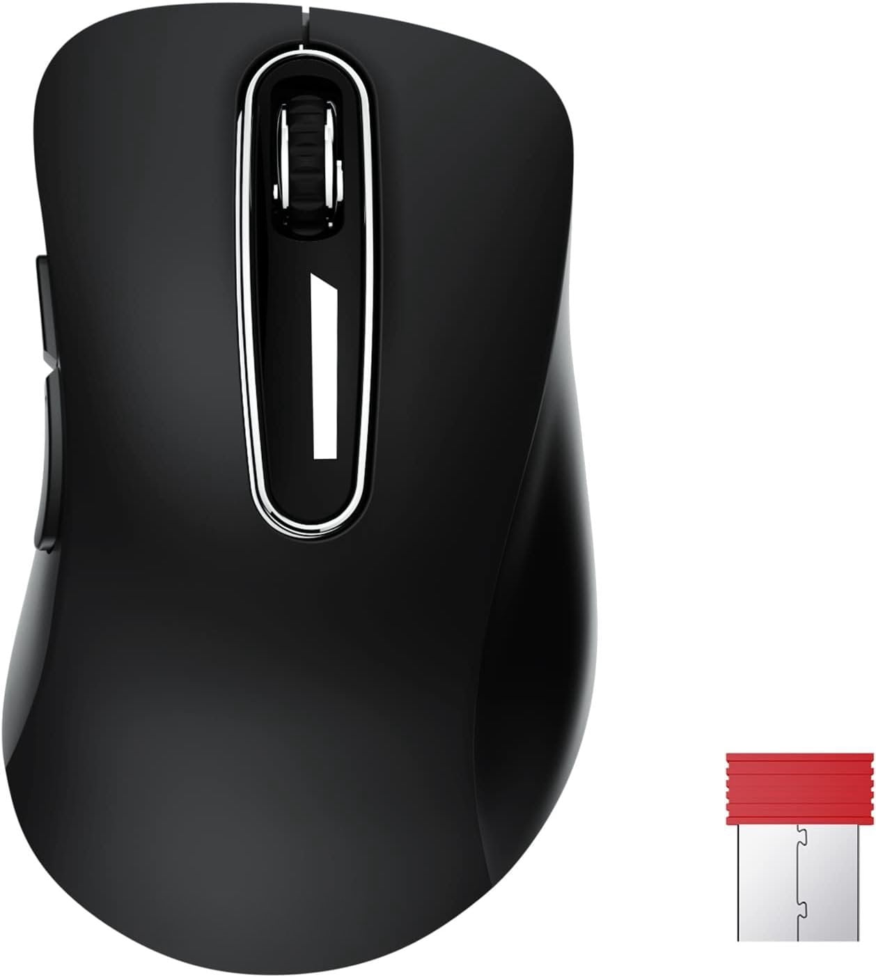 2.4G , 1400 DPI Computer with USB Receiver, Portable USB Mice Cordless ...