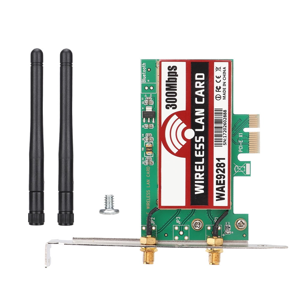 2.4G 300Mbps PCI-E Wireless Network Card for AP Hotspots and Seamless ...