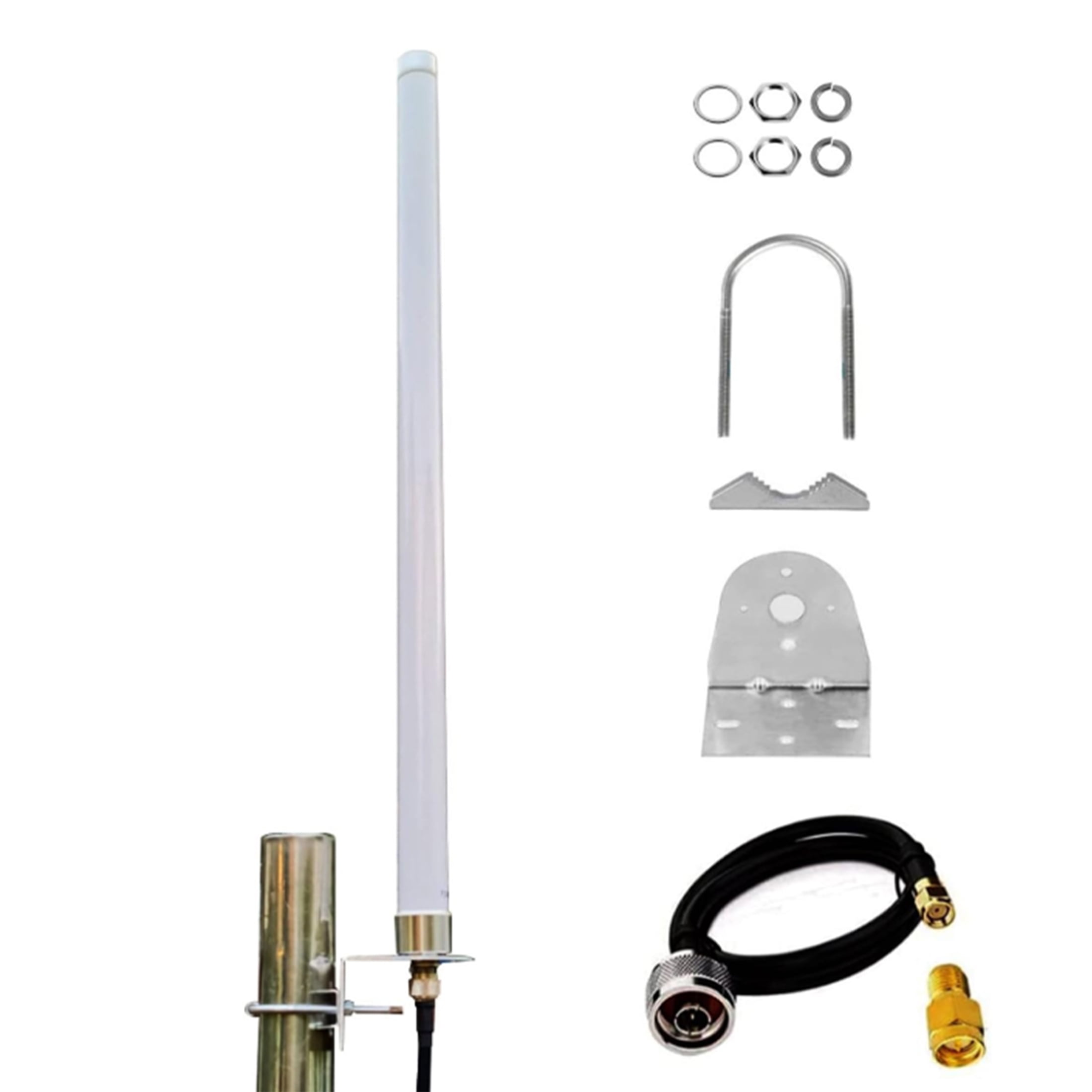 2.4G 5.8G Dual Band Omni-Directional High Gain Outdoor TV Antenna with ...