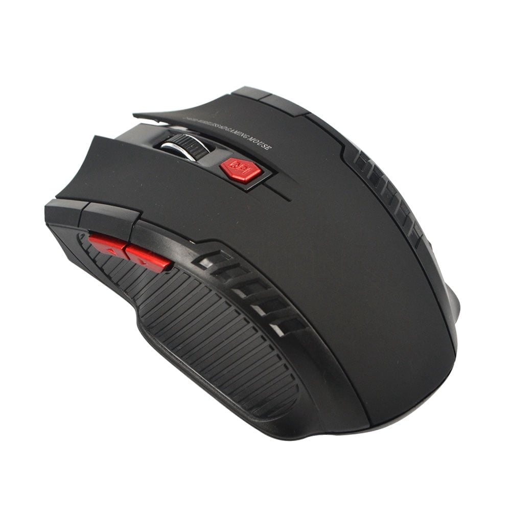 2.4G 6Buttons Wireless Mouse Game Mouse 1600DPI USB Receiver Gaming ...