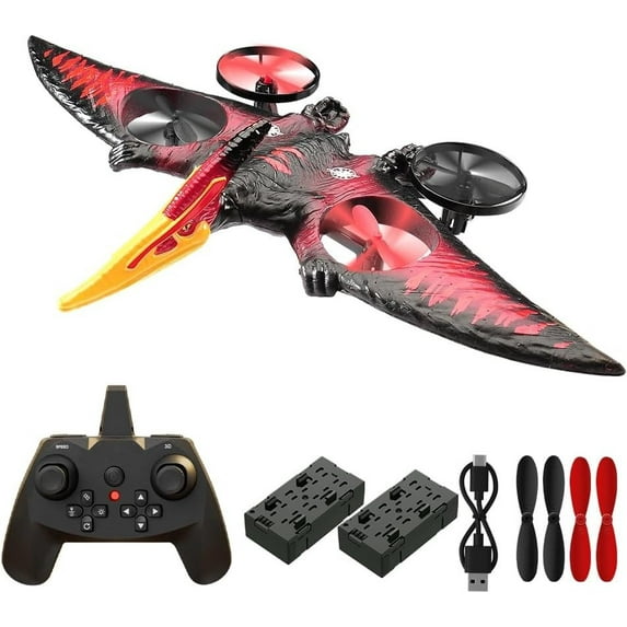 2.4G Aerobatic RC Plane Dinosaur 4CH Easy to Fly Remote Control ...