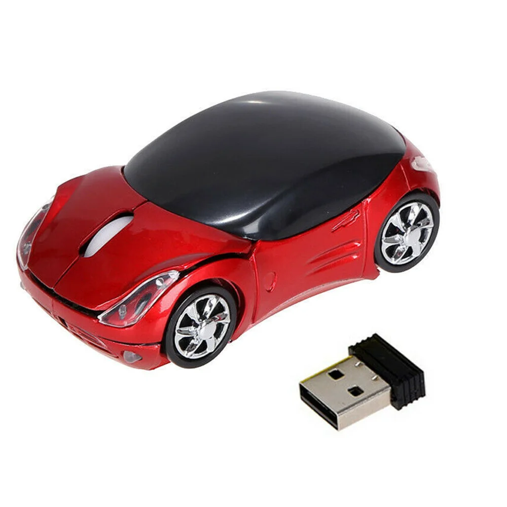 2.4G Car Wireless Receiver Mouse Wireless Portable Optical 1600dpi ...