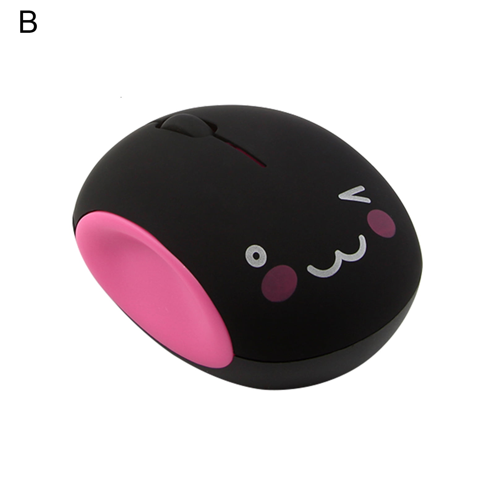 2.4G Cute Cartoon Expression Mini Wireless Mouse, Rechargeable USB ...