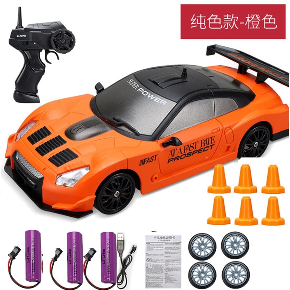 2.4G Drift Rc Car 4WD RC Drift Car Toy Remote Control GTR Model AE86 ...