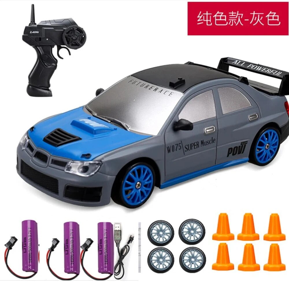 2.4G Drift Rc Car 4WD RC Drift Car Toy Remote Control GTR Model AE86 ...