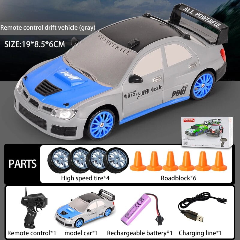 2.4G Drift Rc Cars 4WD RC Drift Car Toy Remote Control GTR Model AE86 ...