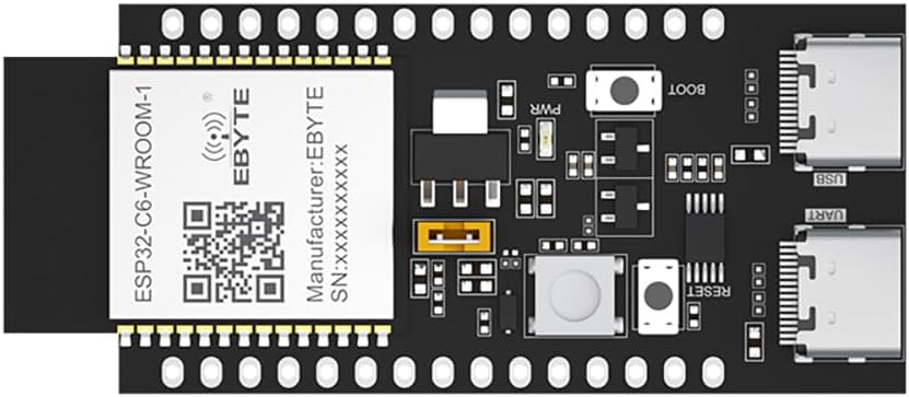 24g Esp32 C6 Wifi Bluetooth Test Board Esp32 C6 Wroom 1 Tb Ble53 Wifi6 Mqtt Ipv6 8 Flash At