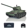 2.4G Henglong 1/16 Scale 7.0 Plastic Ver Soviet T34-85 RTR RC Tank ...
