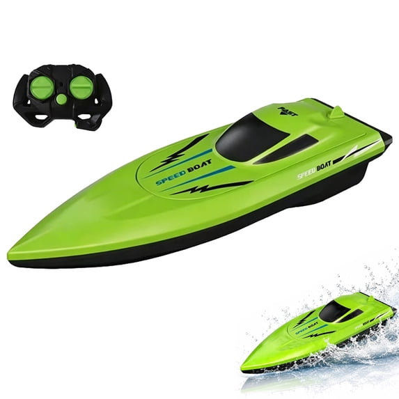 2.4G High-Speed RC Boat with Dual Motors, Fast Remote Control Boats for ...