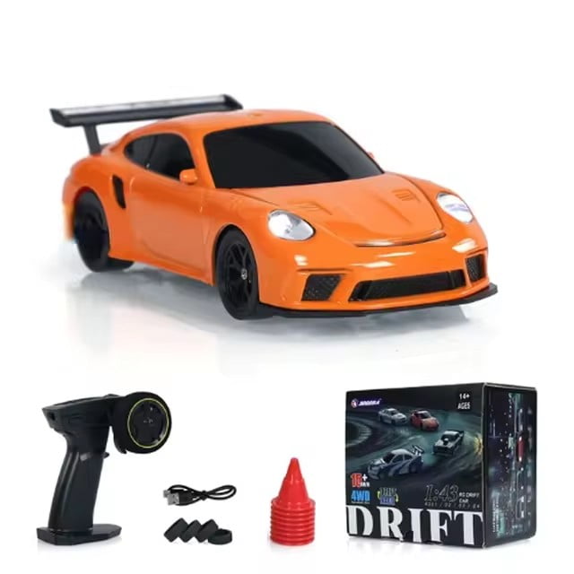 2.4G High speed Drift Rc Car 1/43 4WD Remote Control Car Four Wheel ...