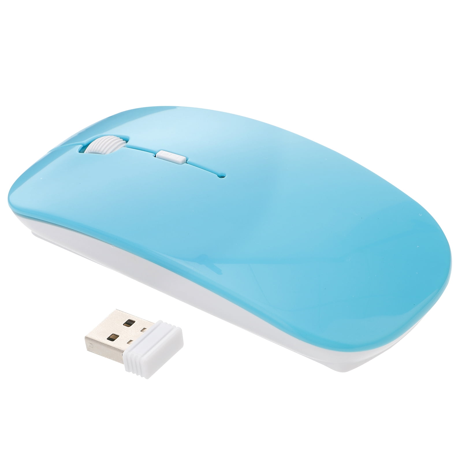 2 .4G Laptop Mouse Flat Wireless Mouse Flat Mouse Buttons Wireless ...