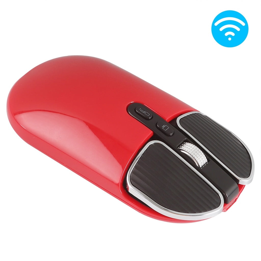 2.4G M203 USB Mute Mouse 500 Milliamp Metal Roller Mouse Wireless ...