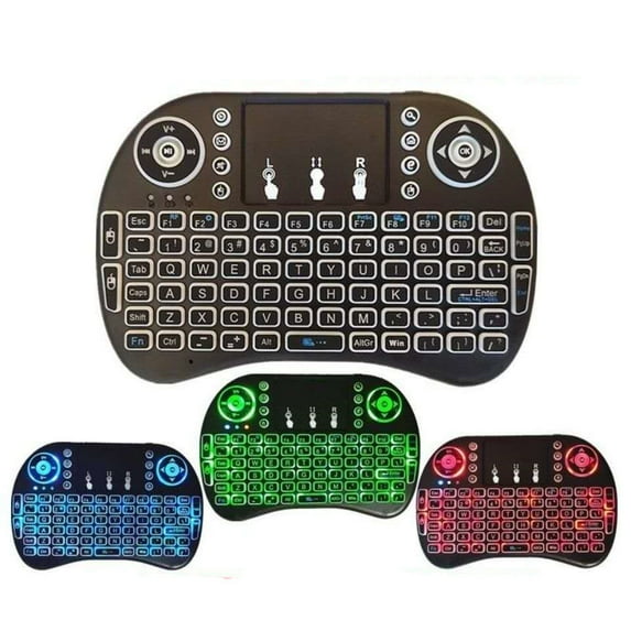 2.4G Mini Wireless Keyboard 2.4GHz Air Mouse Remote Touchpad For ...