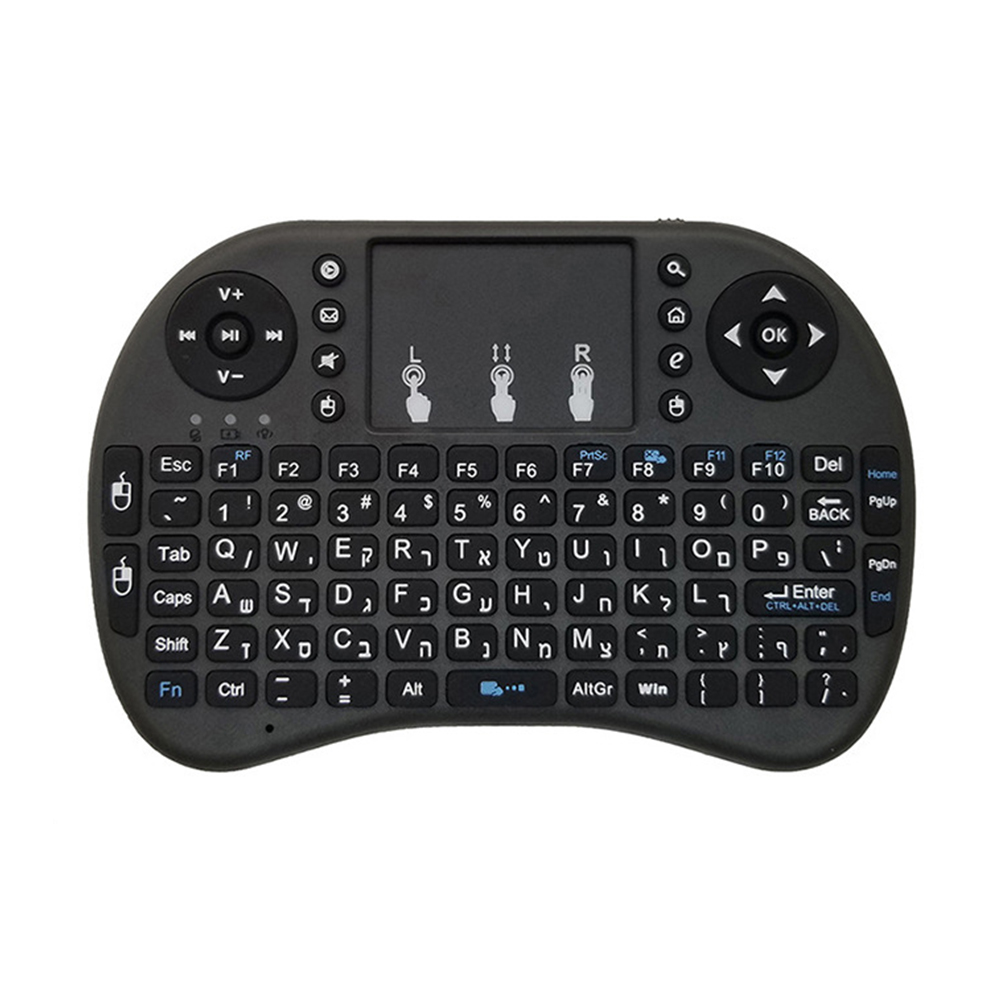 2.4G Mini Wireless Keyboard 3 Color Backlit I8 English Russian Air ...