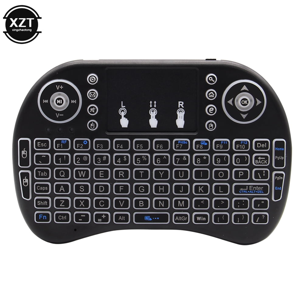 2.4G Mini Wireless Keyboard 3 Color Backlit I8 English Russian Air ...