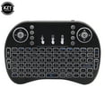 2.4G Mini Wireless Keyboard 3 Color Backlit I8 English Russian Air ...